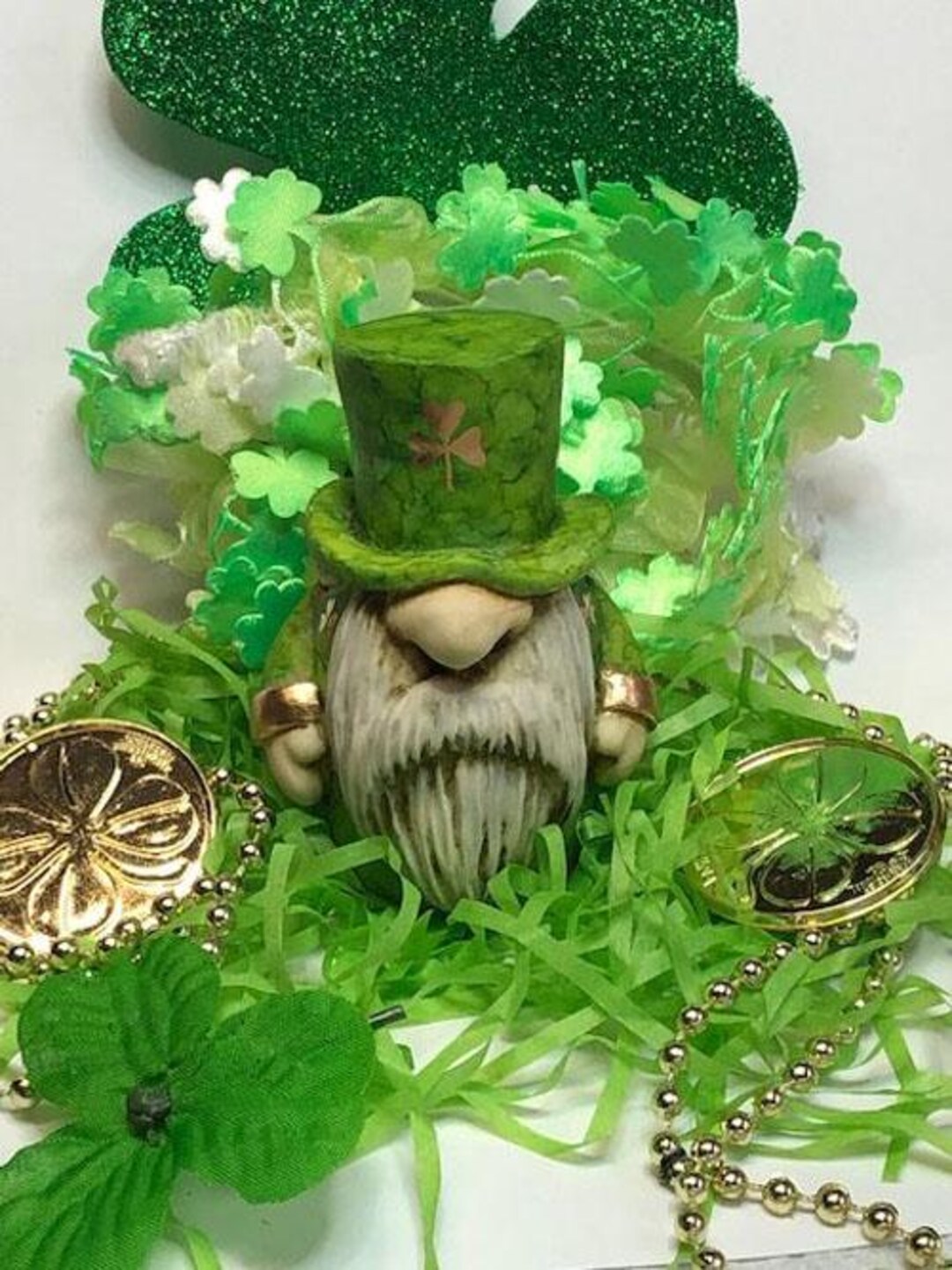 Artist Neil Eyre Eyredesigns 2021 Travel Gnome Troll Lucky St Patrick's ...