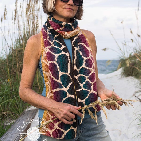 Giraffe Scarf - Etsy UK