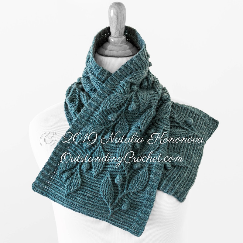 Embossed Scarf Pattern - Etsy
