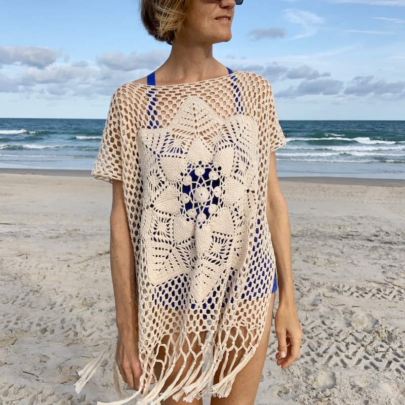 Crochet Beach Dress - Etsy