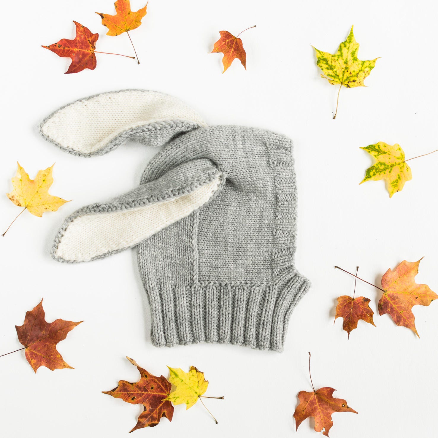 Baby Bunny Hat Knitting PATTERN Bunny Ears Balaclava | Etsy