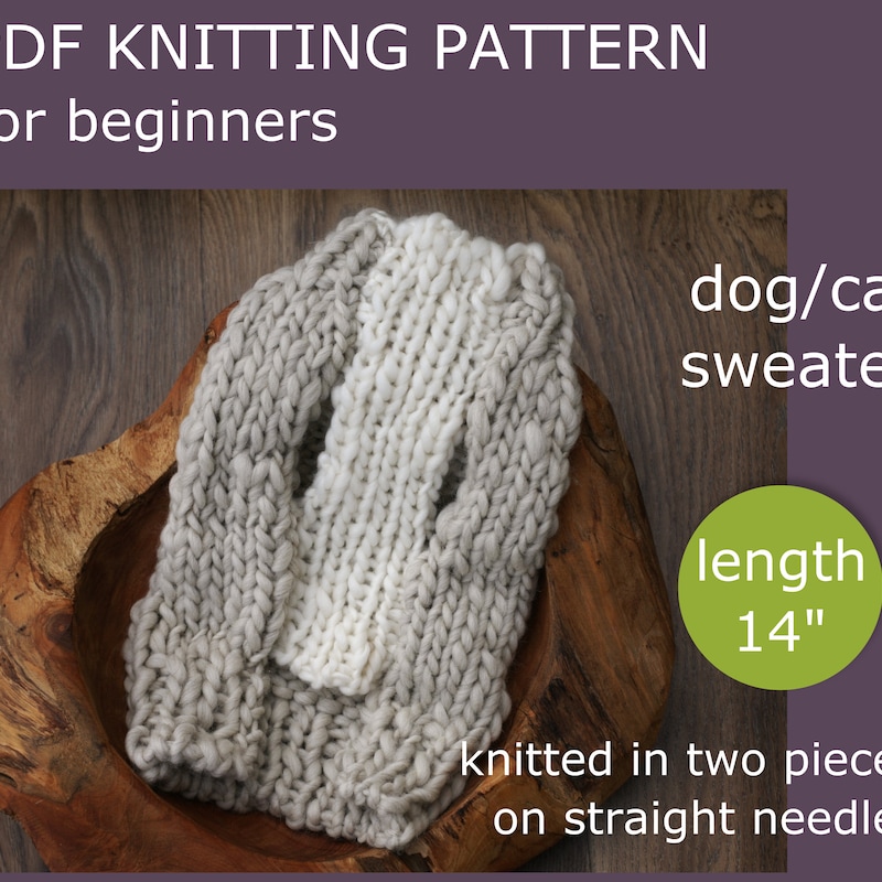 Bulldog Knitting Pattern - Etsy