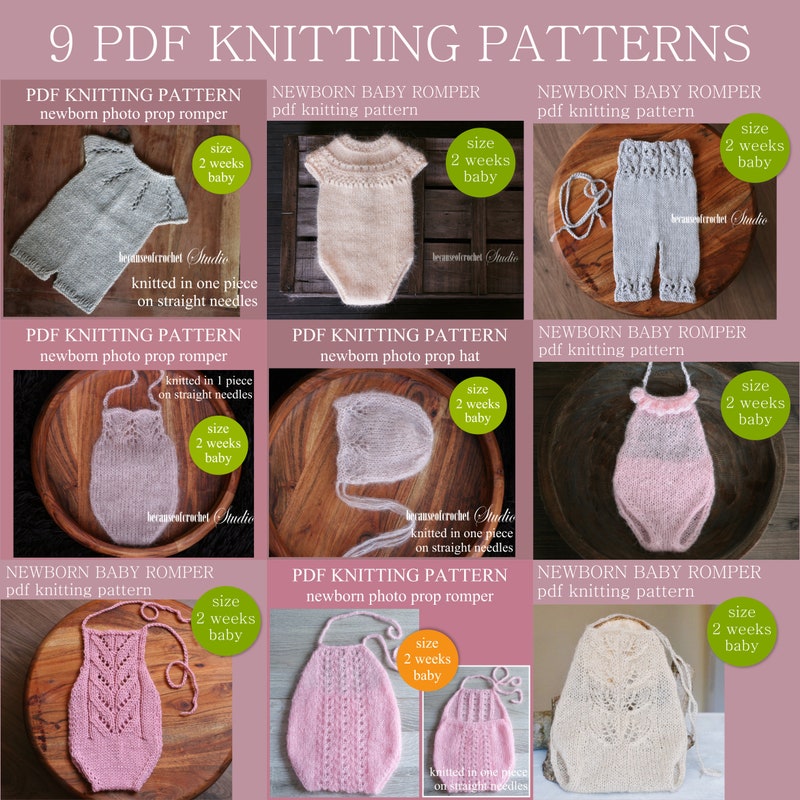 Newborn Pattern - Etsy