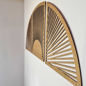 Sun Wall Art, Set of 3 Panels Sunrise Bedroom Decor - Etsy