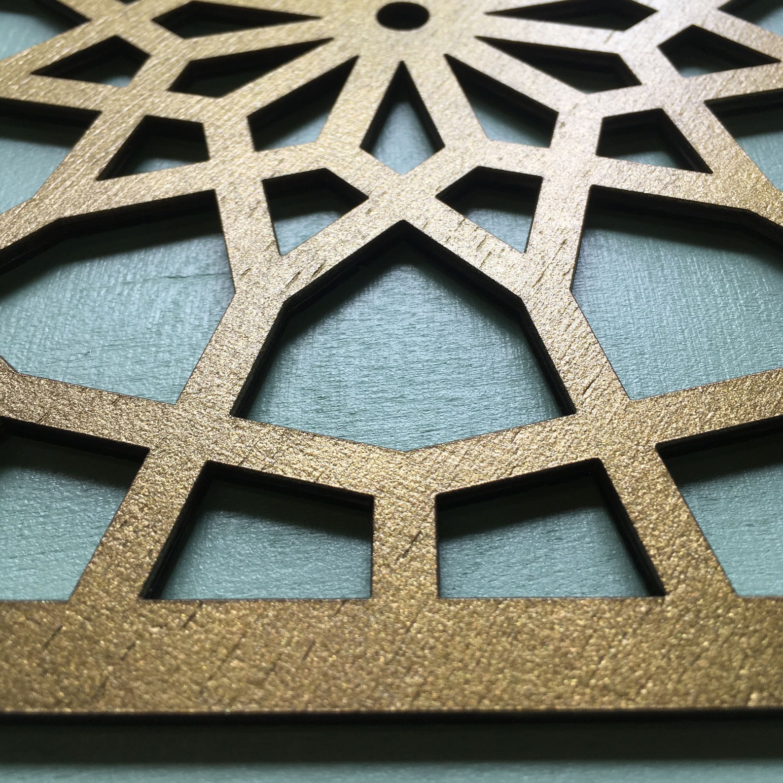 Set of 9 Wooden Wall Panels / Arabesque Wall Decoration / - Etsy