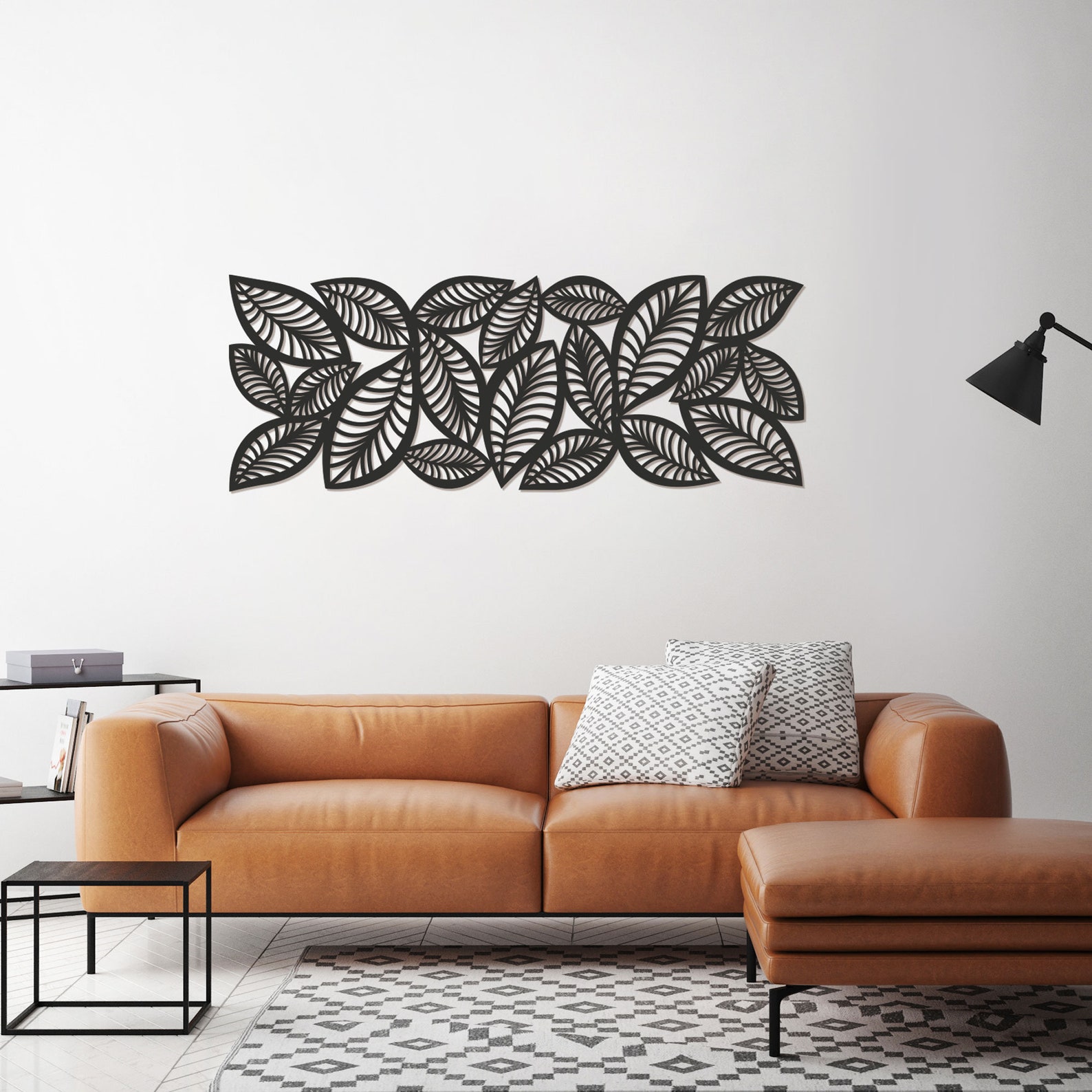 Leaf Wall Decoration / Wood Wall Art With Leaves - Etsy