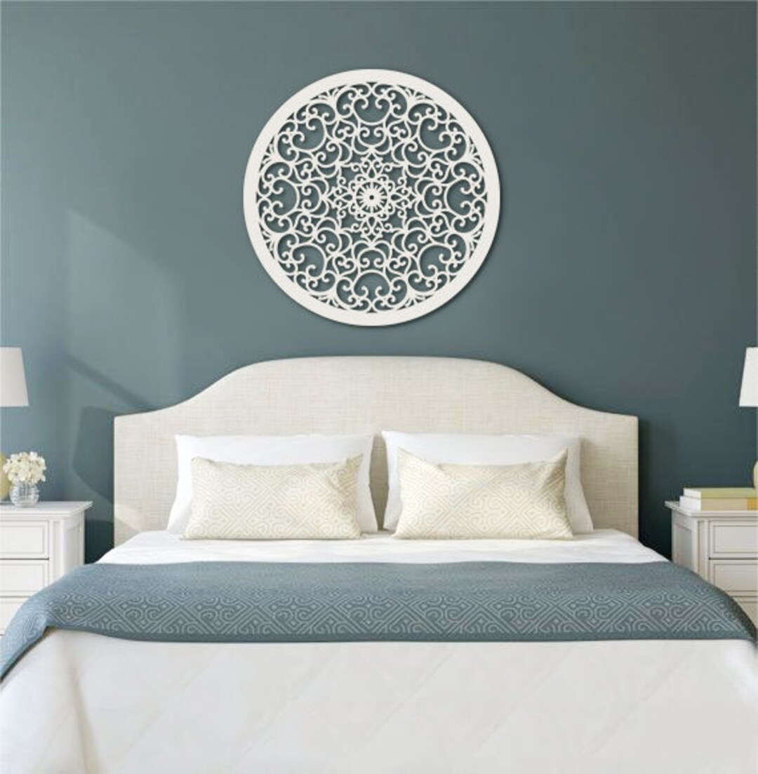 Wall Art Framed FANCY 60cm, Wall Decor, Living Room Art, Wood Art, Wall ...