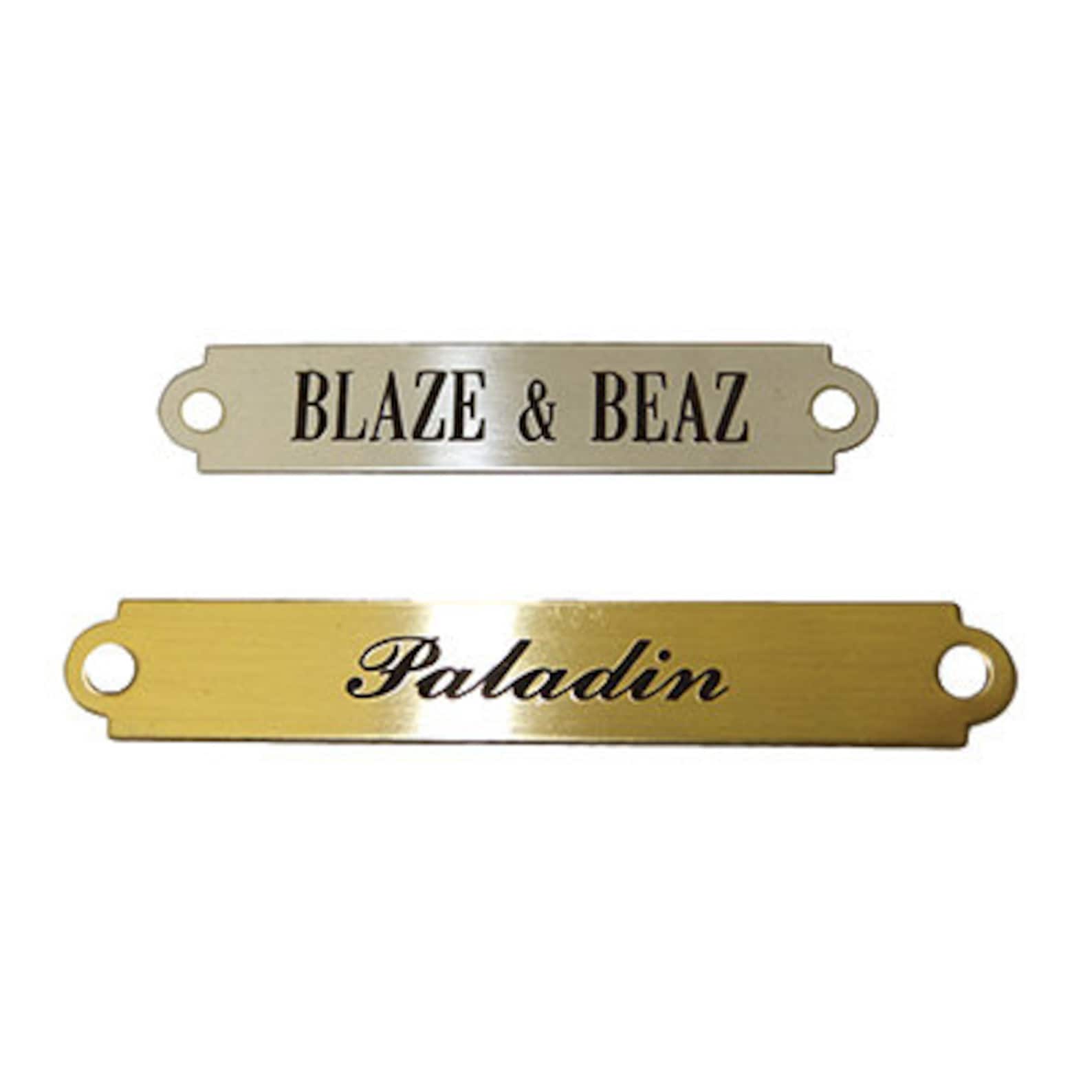 Custom Personalized Engraved Nameplates for Bridles - Etsy