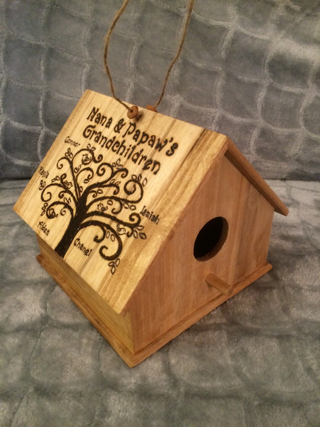Custom, Personalized, Hand Engraved Bird House birdhouse - Etsy
