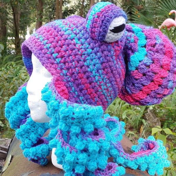 Octopus Hat - Etsy