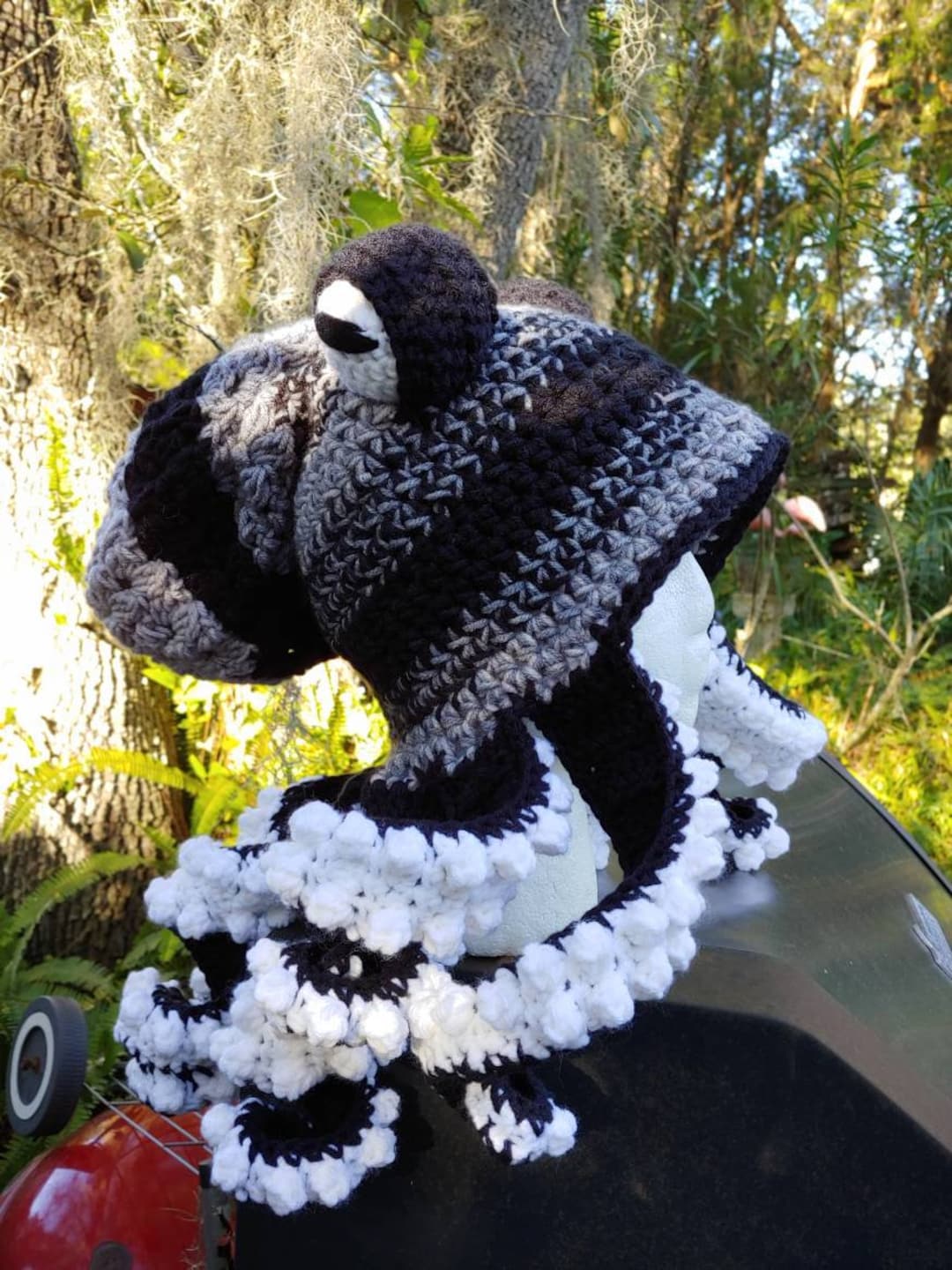 Handmade Unique Kraken - Octopus Hat With Tentacles - Perfect Gift for ...