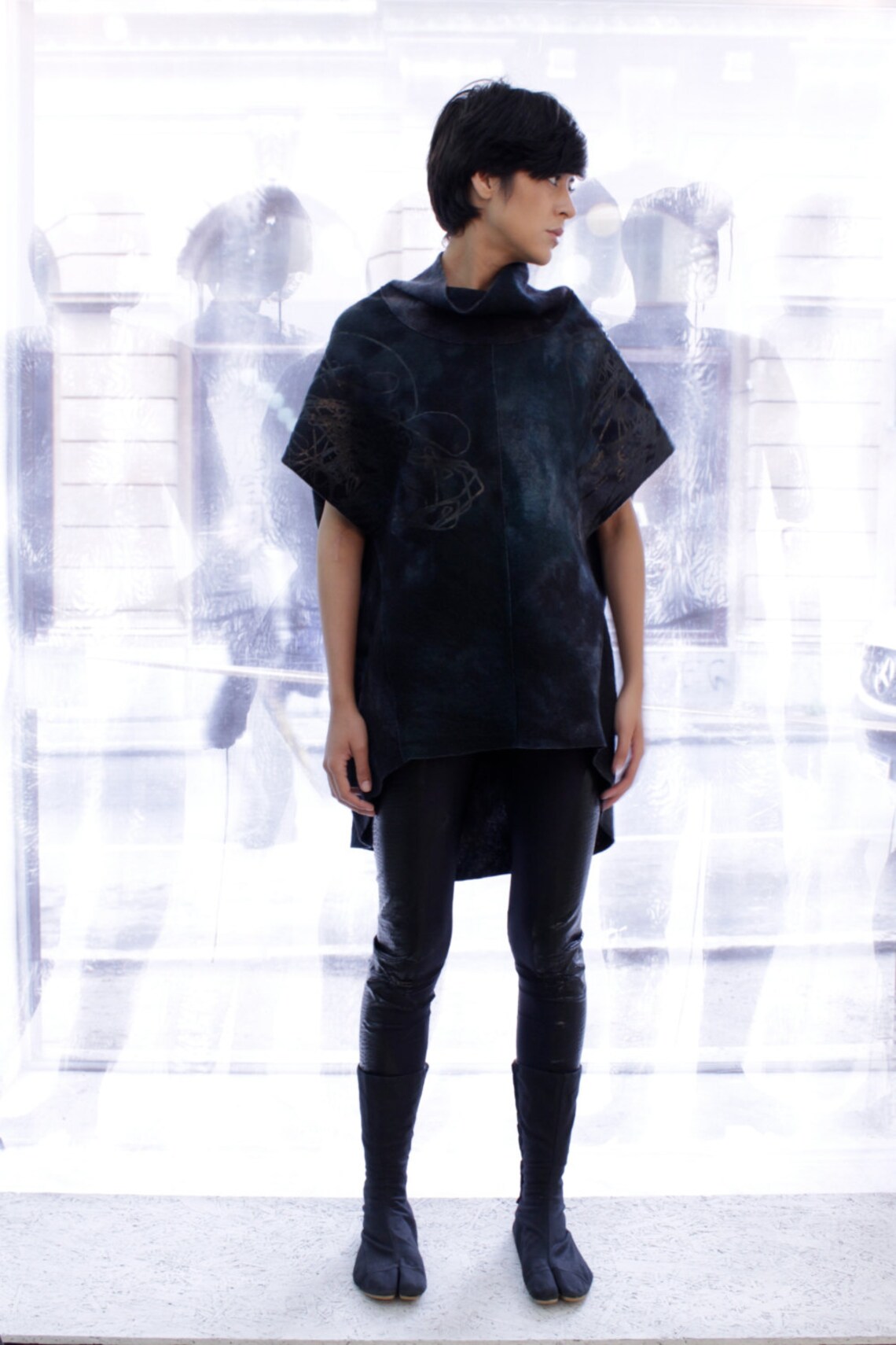 Oversized Sweater, Cocoon Dress, Wool Cape, Cocoon Coat, Cocoon Sweater ...