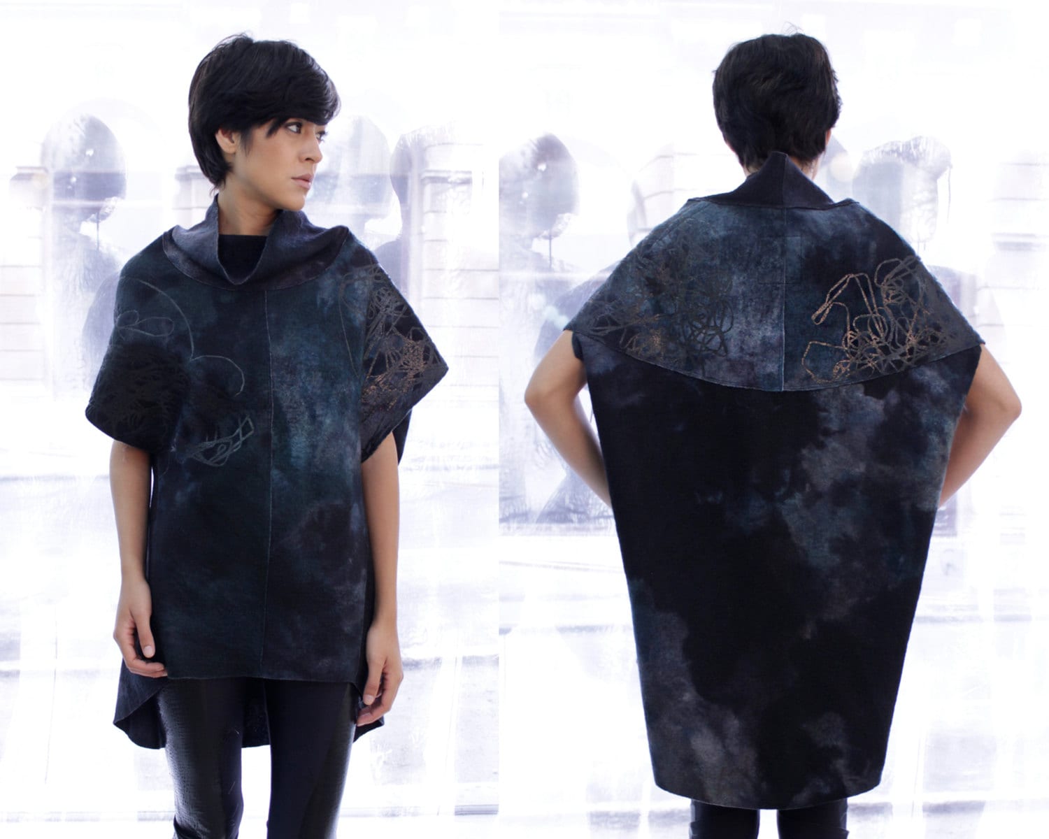 Oversized Sweater, Cocoon Dress, Wool Cape, Cocoon Coat, Cocoon Sweater ...