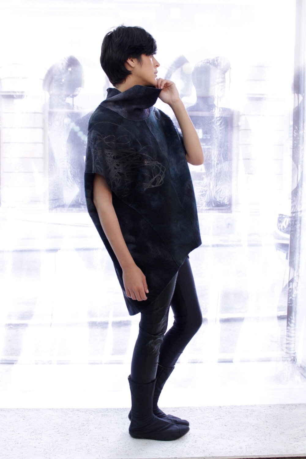 Oversized Sweater, Cocoon Dress, Wool Cape, Cocoon Coat, Cocoon Sweater ...