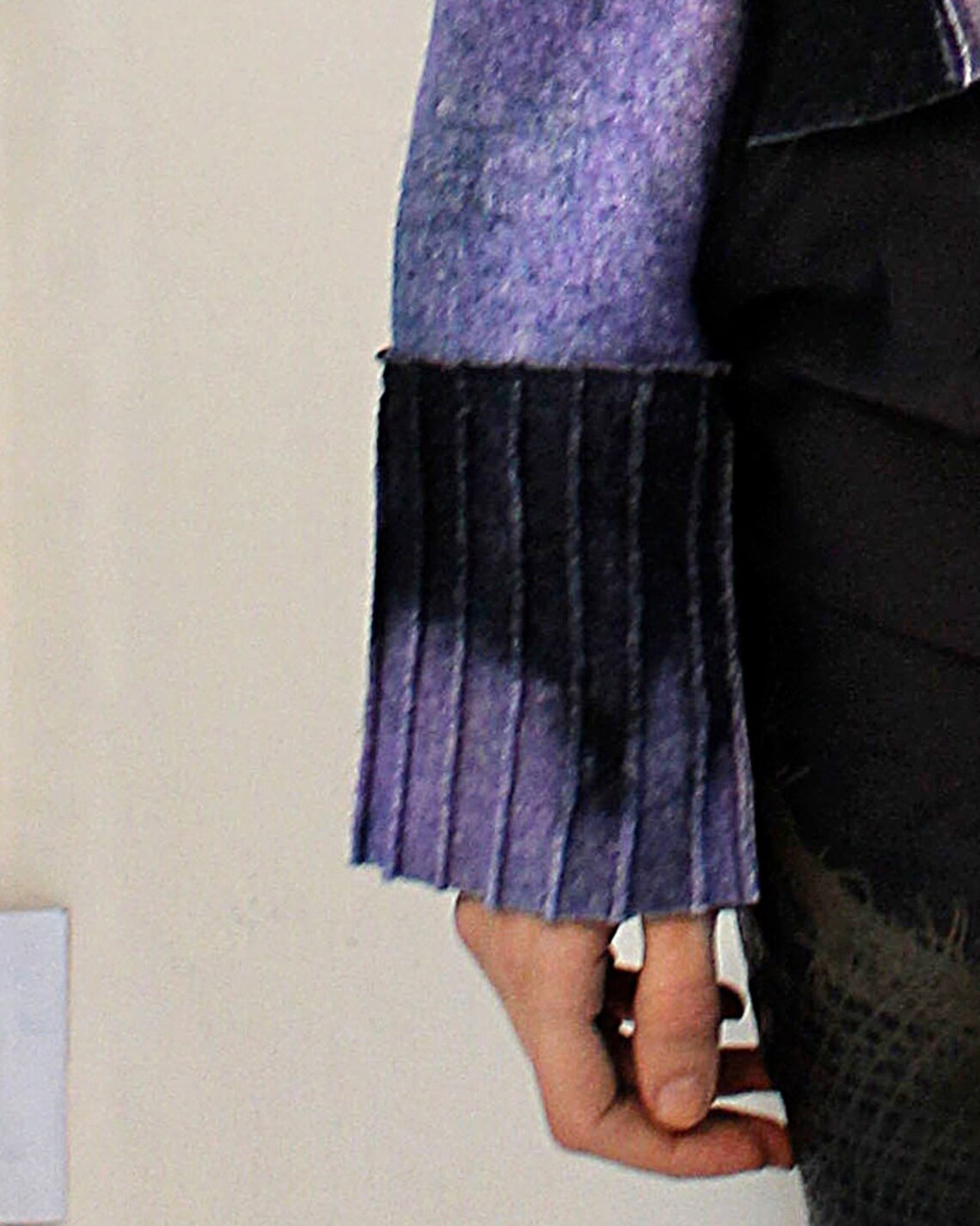 Jacket With Peplum Blue and Purple Jacket Felted Jacket - Etsy