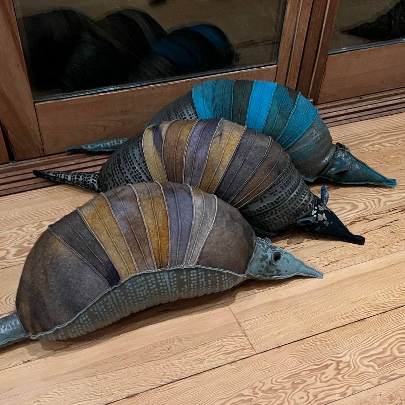 Armadillo Buddy Felted Merino Wool Home Textile, Bean Bag Cushion - Etsy