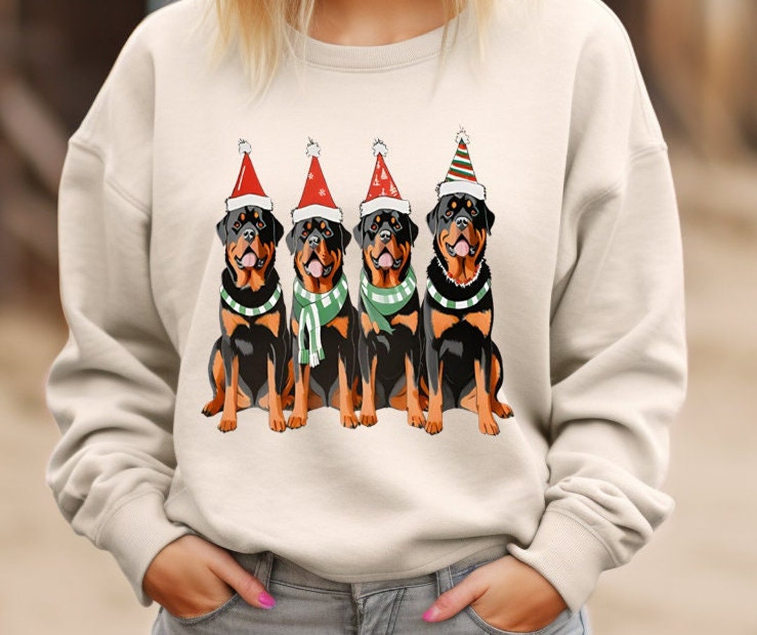 Rottweiler PNG | Rotti PNG | Rottweiler Christmas Png | Rottweilers ...