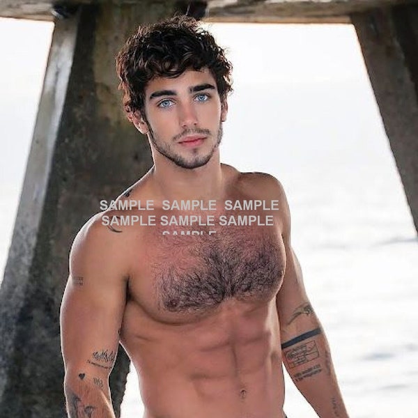 Shirtless Hairy - Etsy