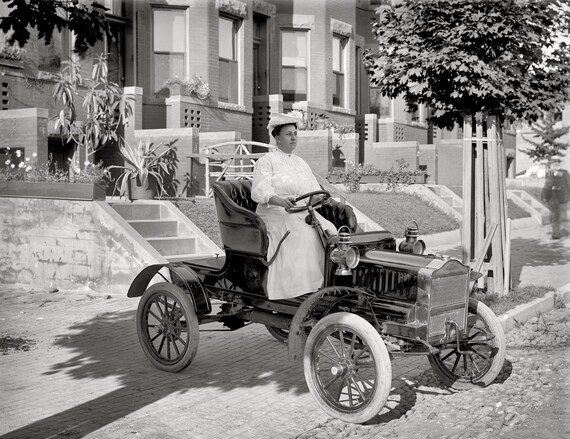 Vintage 1905 Maxwell Model L Tourabout Early Automobile | Etsy