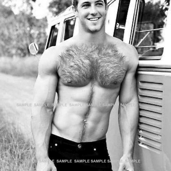 Shirtless Hairy - Etsy