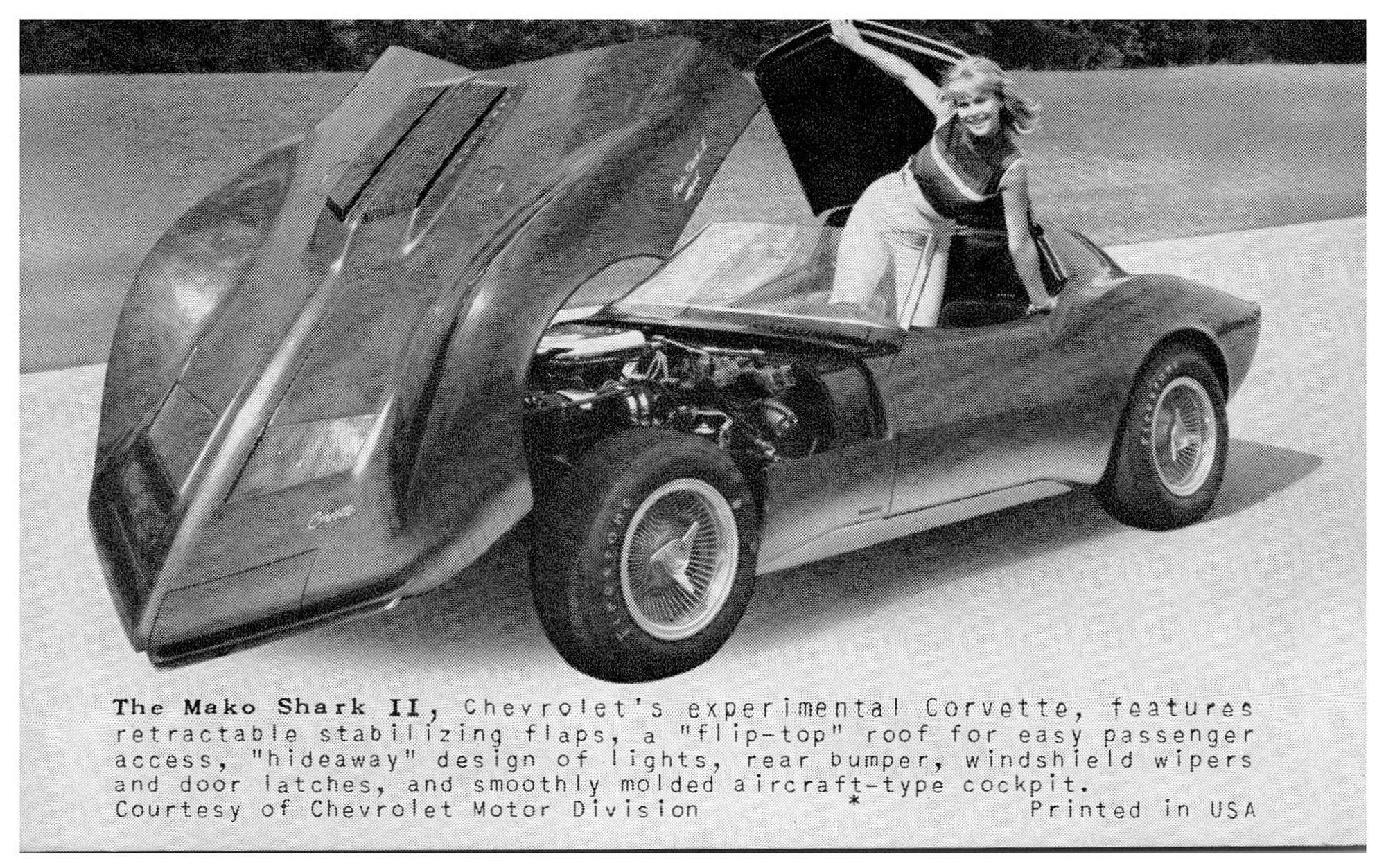 Mako Shark Corvette Concept Car