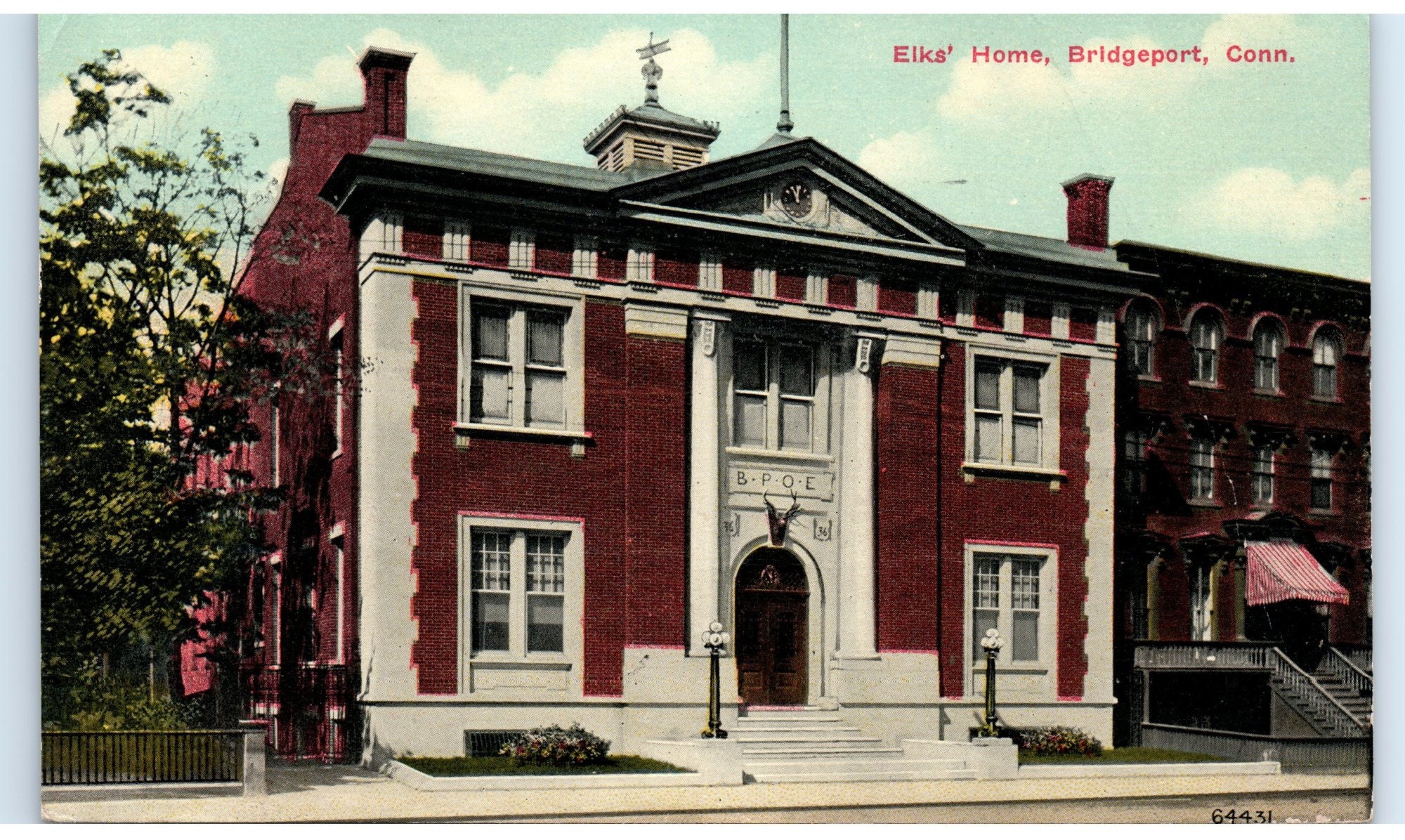 BRIDGEPORT CT Connecticut c.1930s Armory of Coast Artillery Postcards ...