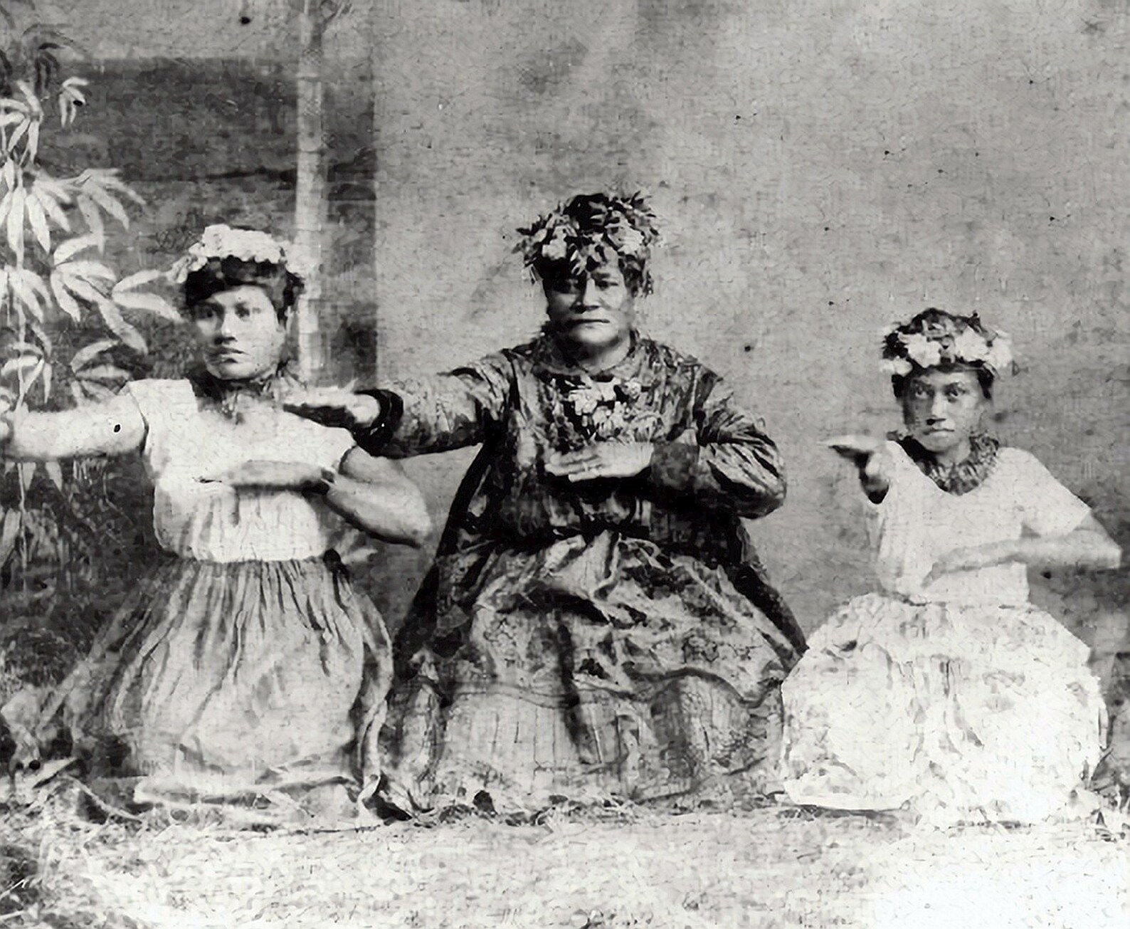 Rare 1860 Women in Hula Poses Maui, Hawaii Matted 8x10 Photograph - Etsy