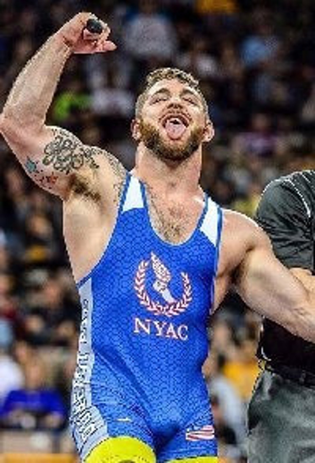 Matted BULGY Photograph 5x7 W128 Intense College Wrestler - Etsy