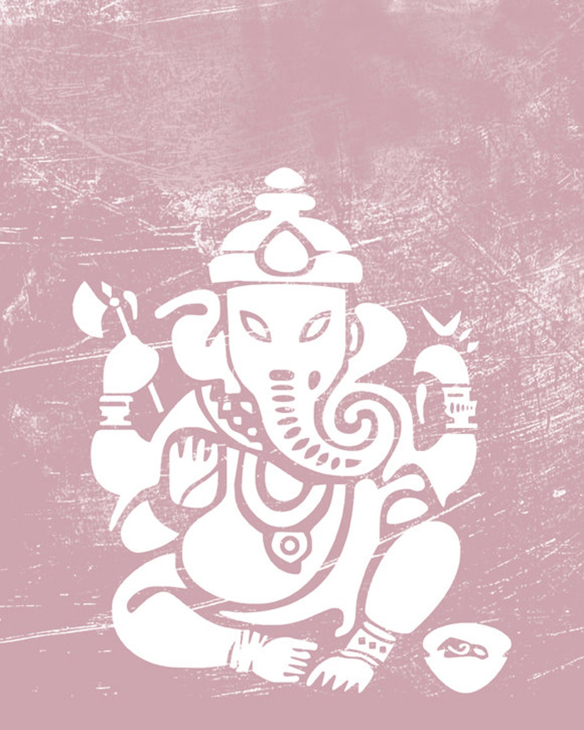 Buddha Hamsa Ganesha Om Prints Set of 4 Zen Decor INSTANT - Etsy