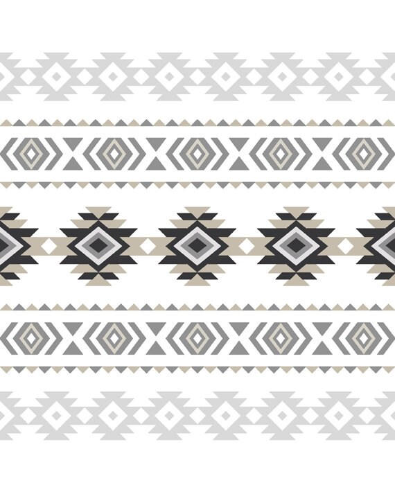 Aztec Wall Print Printable Modern Home Decor Geometric - Etsy