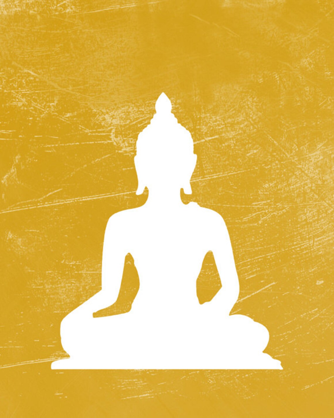 Yoga Namaste Print Set of 4 Zen Wall Art, INSTANT DOWNLOAD, Meditating ...