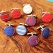 Football Team Colours Cufflinks. Man United. Man City. Spurs. - Etsy UK