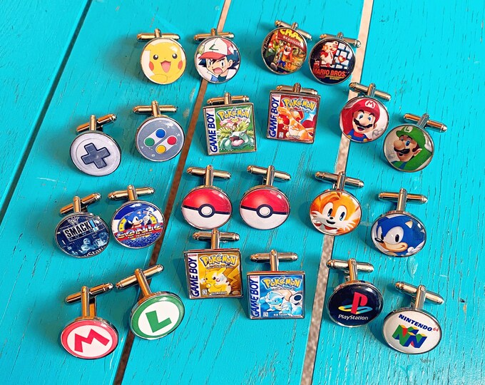 Pokemon Pokeball Cufflinks - Etsy