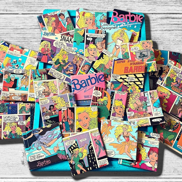 Barbie Vintage Comic Book - Etsy