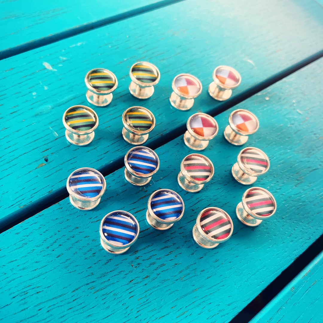Rugby Team Colours Shirt Studs. Dress Shirt Buttons. Groom Suit ...