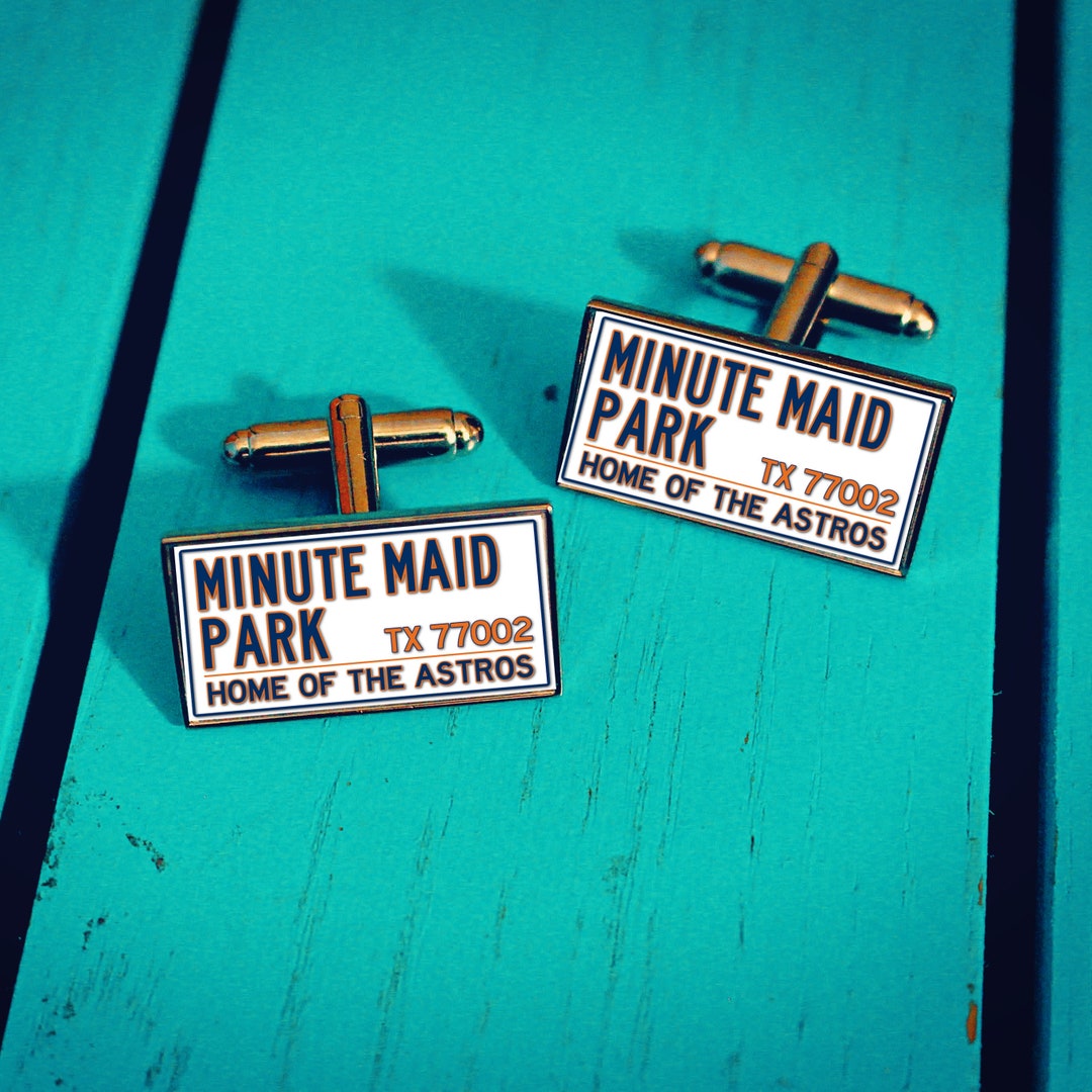 Baseball Stadium Cufflinks. Houston Astros. Gift for Baseball Fan ...