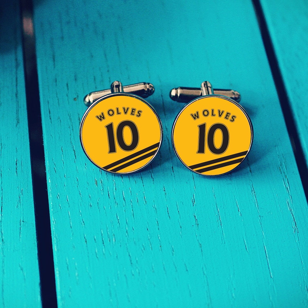 Wolverhampton Wanderers Football Shirt Cufflinks. Molineux Stadium ...