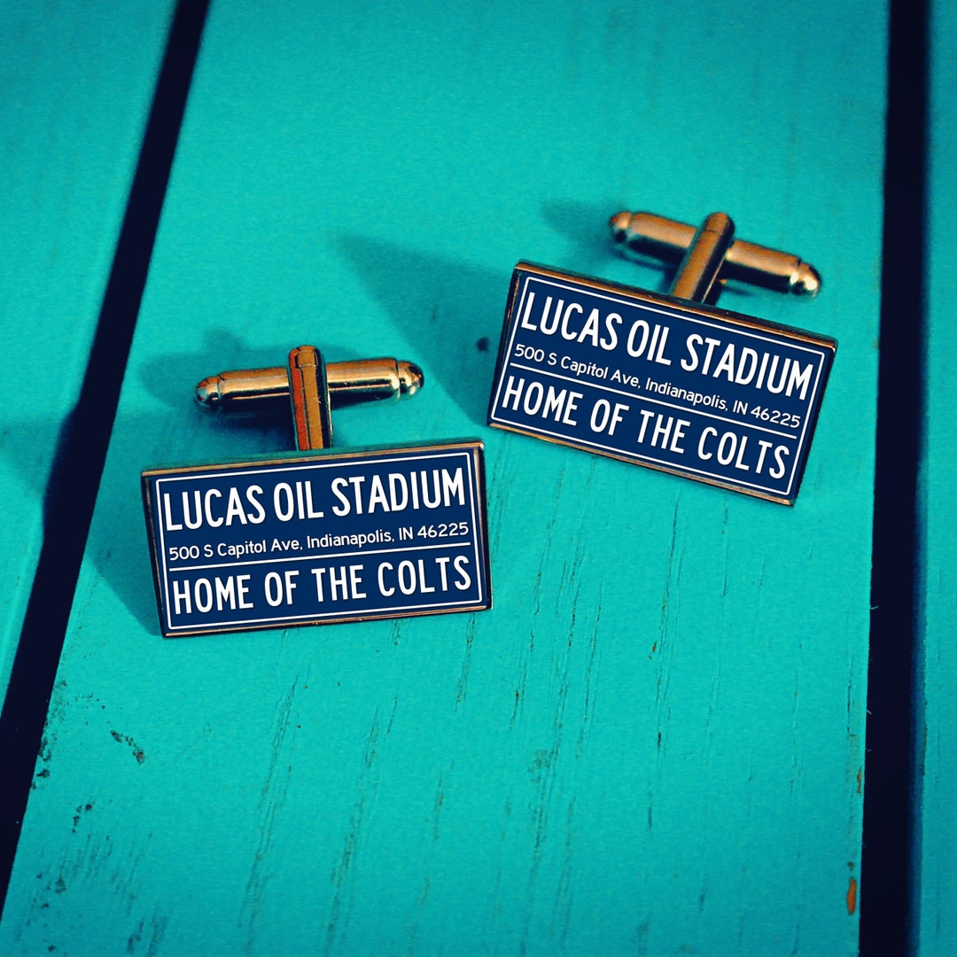 American Football Stadium Cufflinks. Indianapolis Colts. Gift for ...