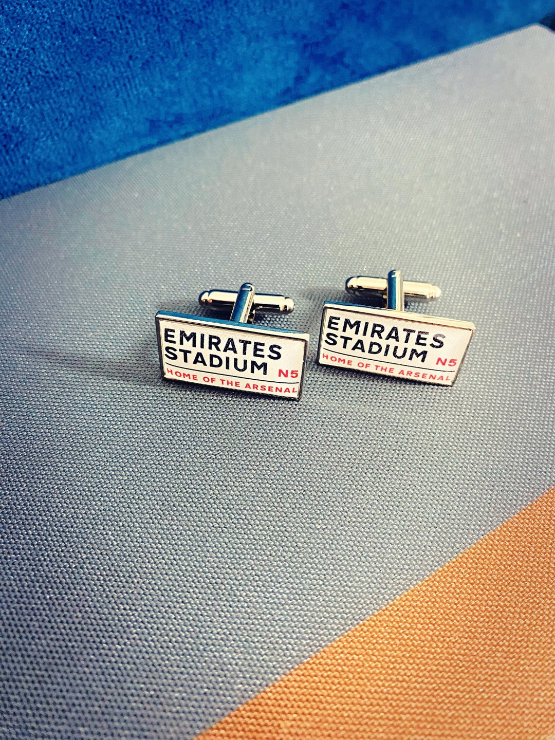 Arsenal Football Stadium Cufflinks. Emirates Stadium. Highbury. Gift ...