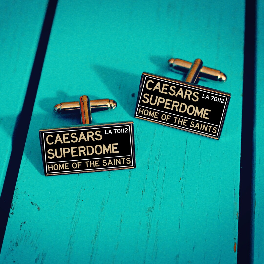American Football Stadium Cufflinks - New Orleans Saints. Gift for ...