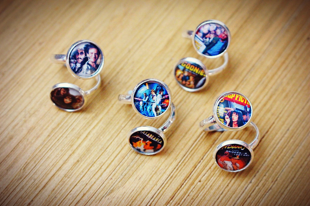 Iconic Movie Poster Ring Film Buff Movie Lover Gift Filmmaker Jewellery ...