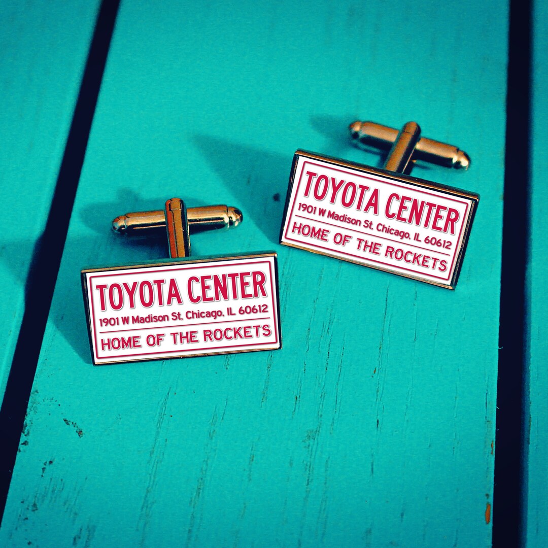 Basketball Arena Cufflinks. Houston Rockets. Gift for USA American ...