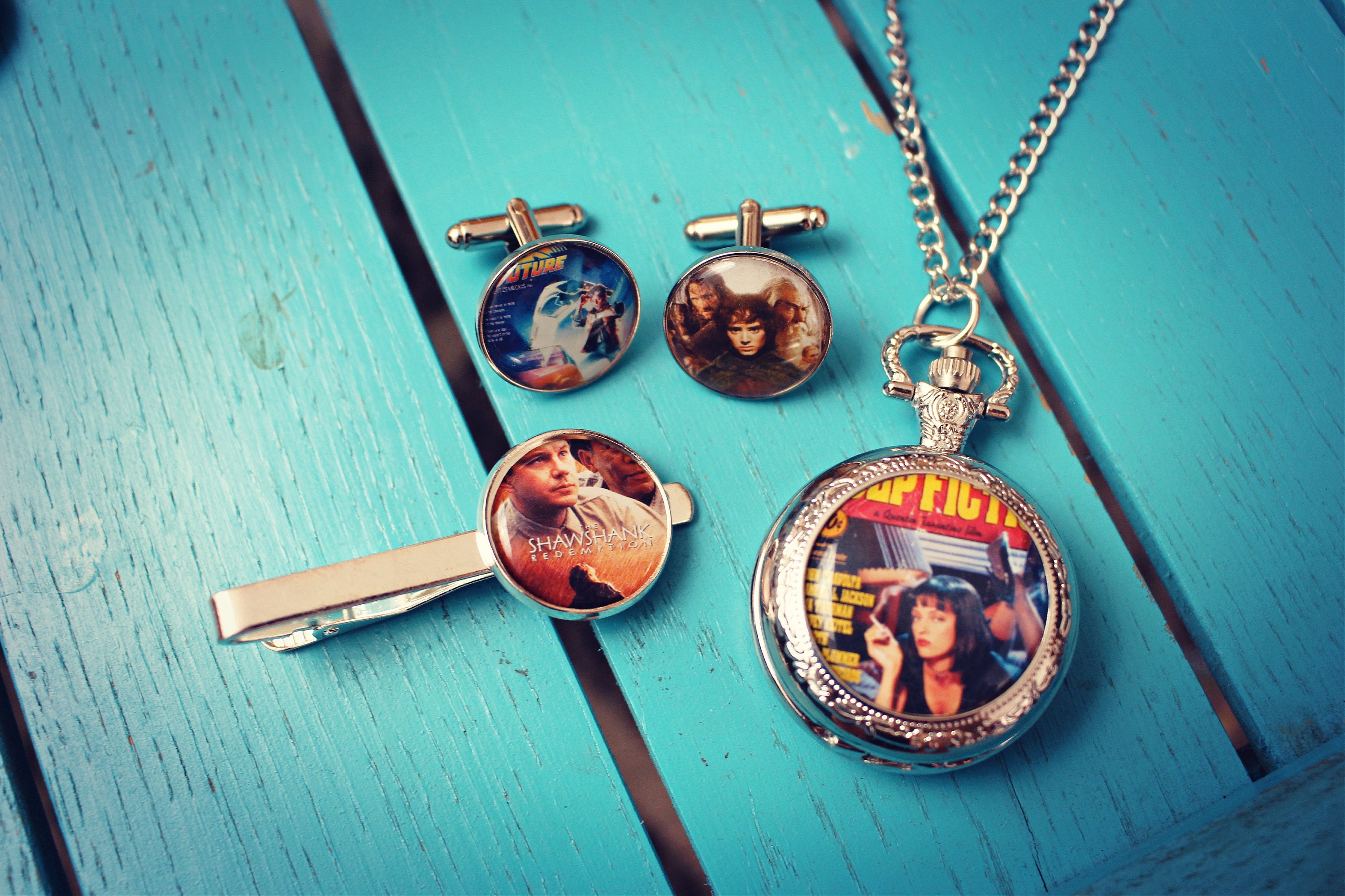 Movie Poster Pocket Watch. Iconic Film DVD Cover Jewellery. | Etsy UK