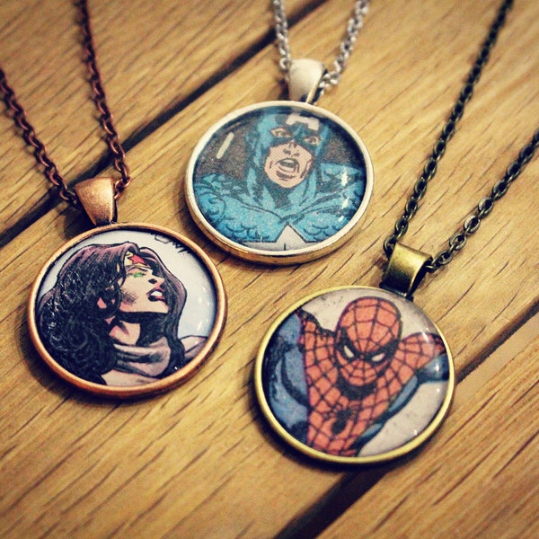 Comic Jewelry - Etsy