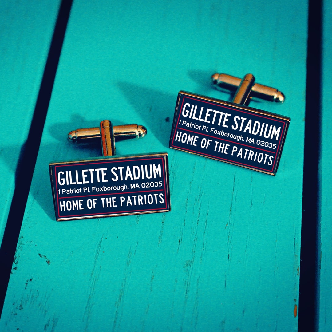 American Football Stadium Cufflinks - New England Patriots. Gift for ...