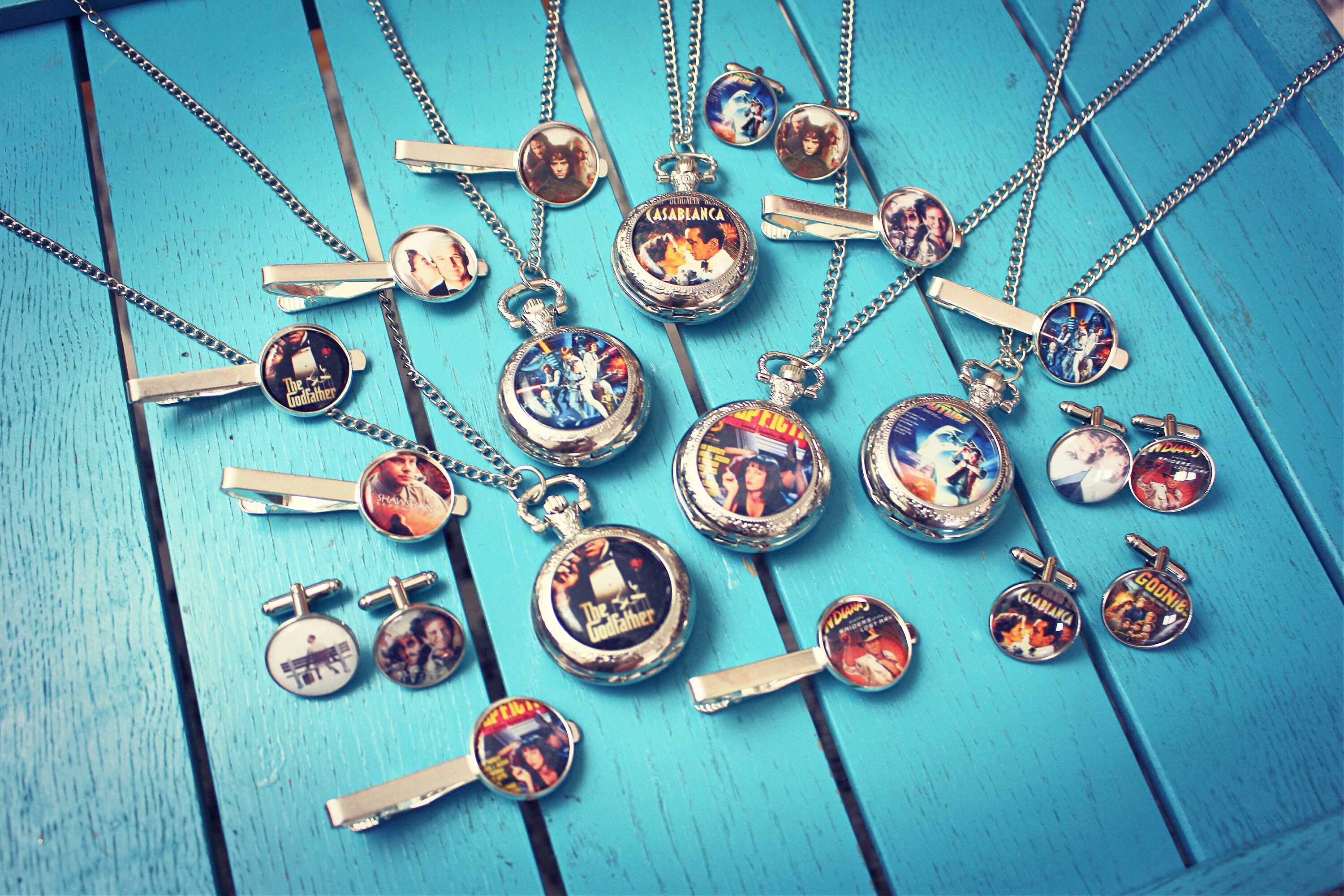 Movie Poster Pocket Watch. Iconic Film DVD Cover Jewellery. | Etsy UK