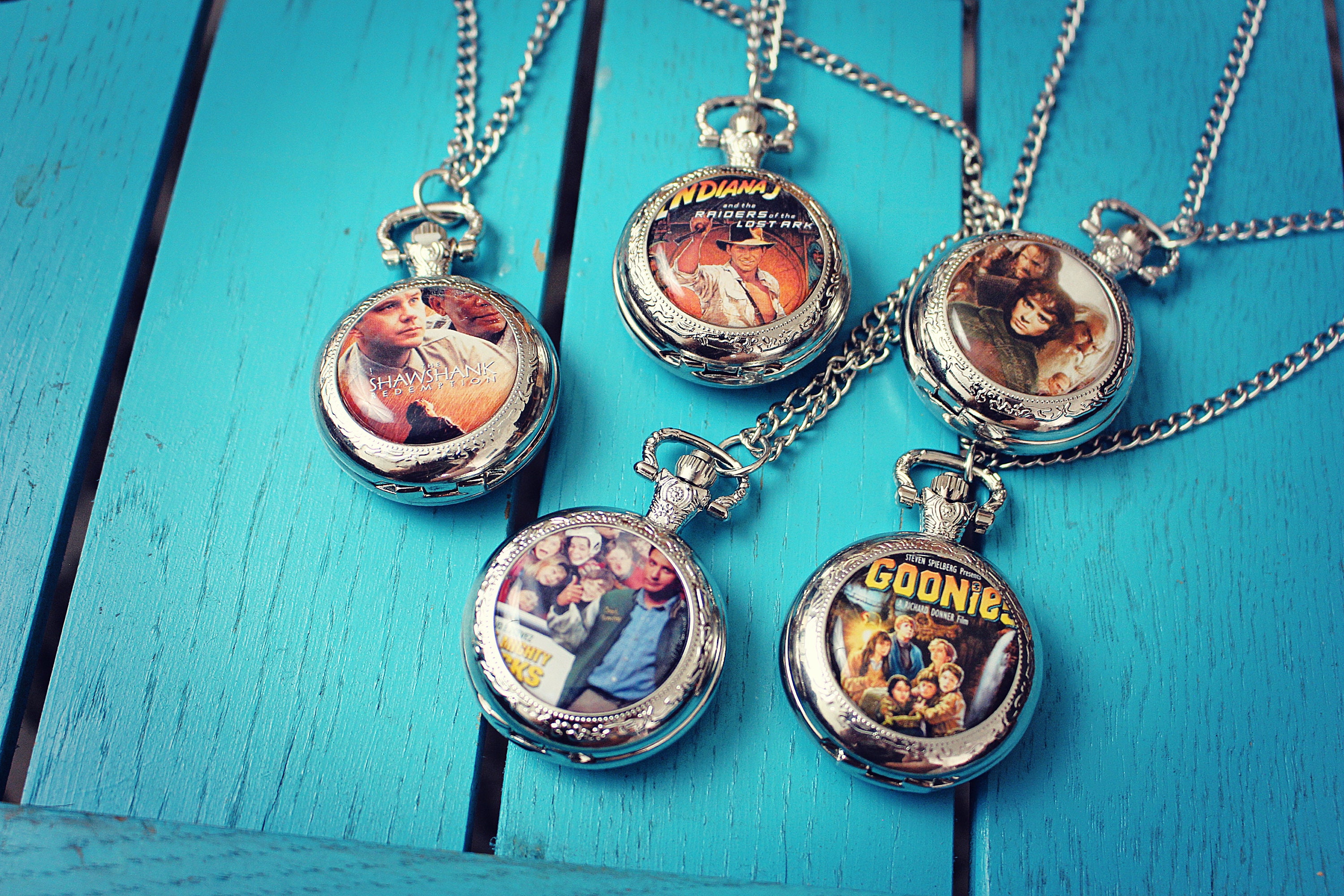 Movie Poster Pocket Watch. Iconic Film DVD Cover Jewellery. | Etsy UK