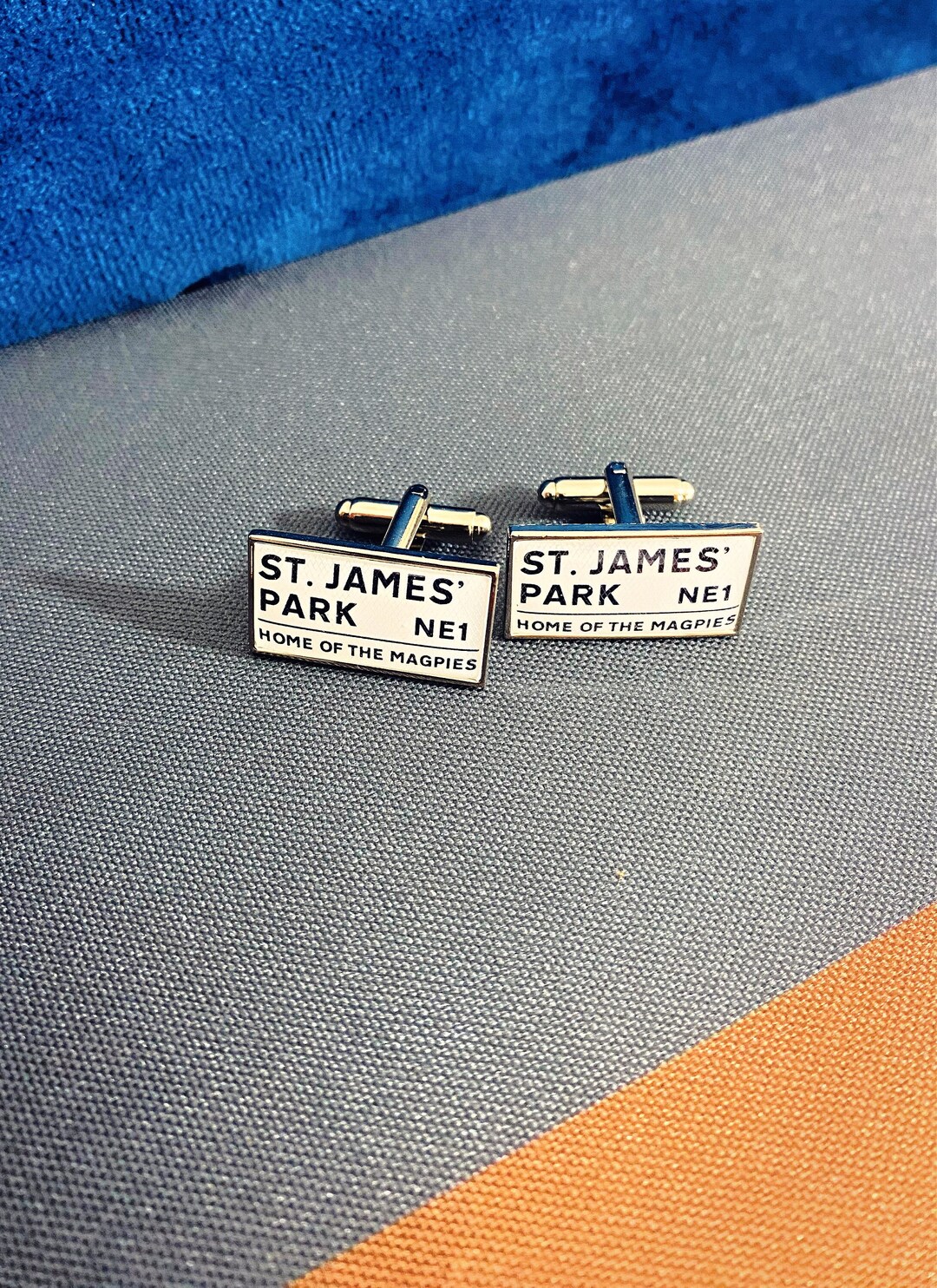 Newcastle Football Stadium Cufflinks. St James' Park Stadium. Gift for ...