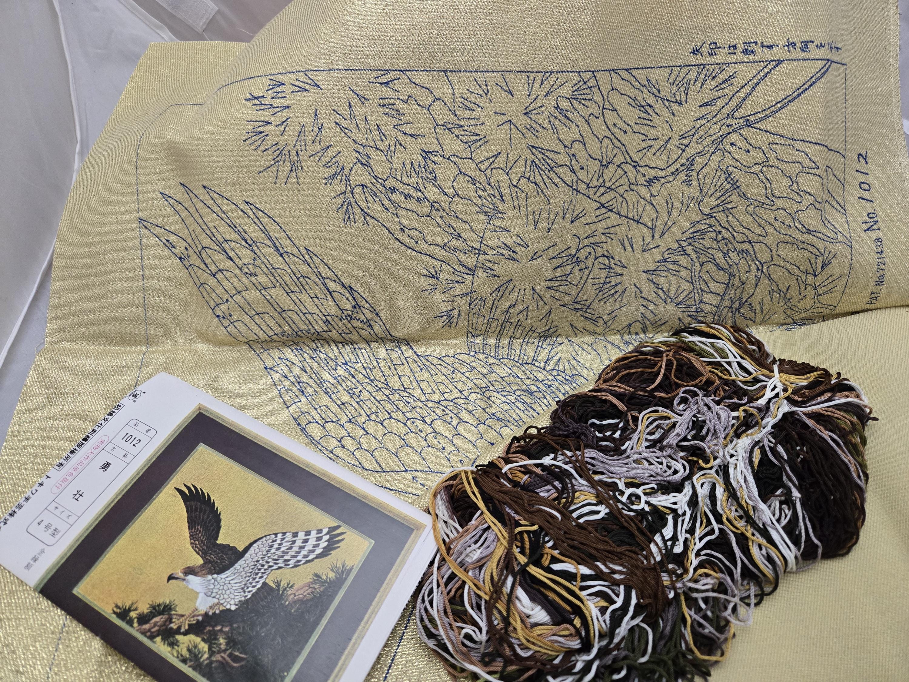 Japanese Bunka Punch Needle Embroidery Kit - Etsy