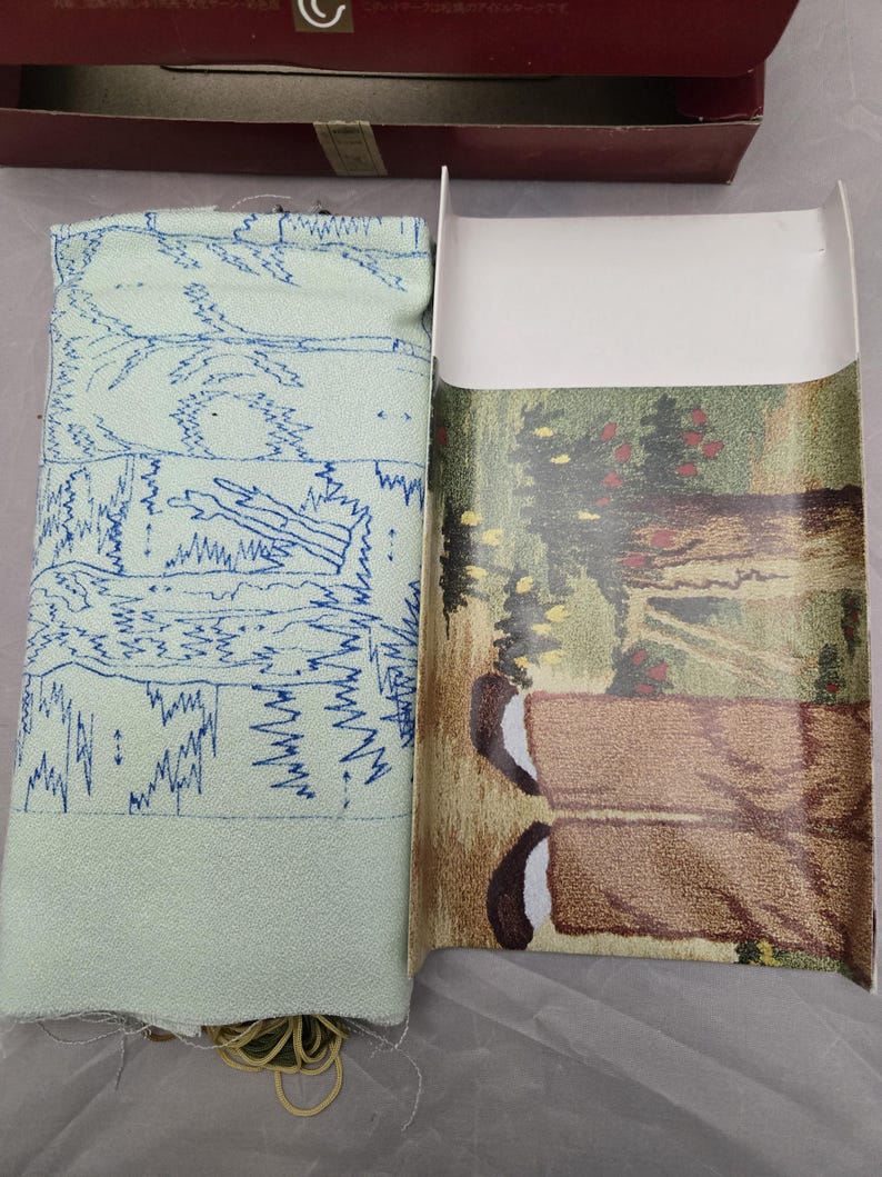 Japanese Bunka Punch Needle Embroidery Kit - Etsy